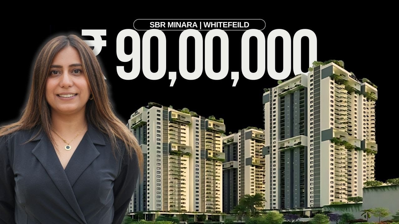 SBR MINARA-New inventory | Whitefield | 2BHK @ 90 LAKHS | MODEL HOUSE ...