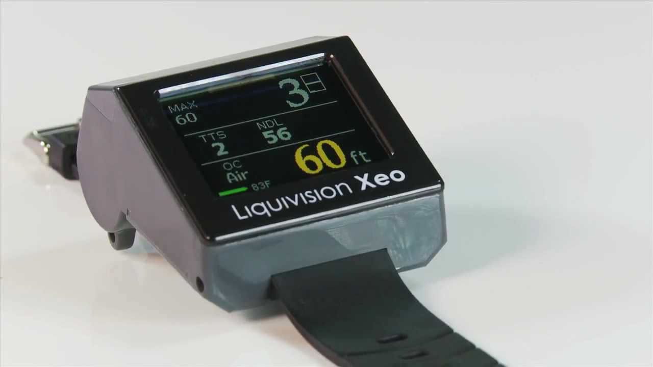 60SSL Liquivision Xeo Trimix Dive Computer - YouTube