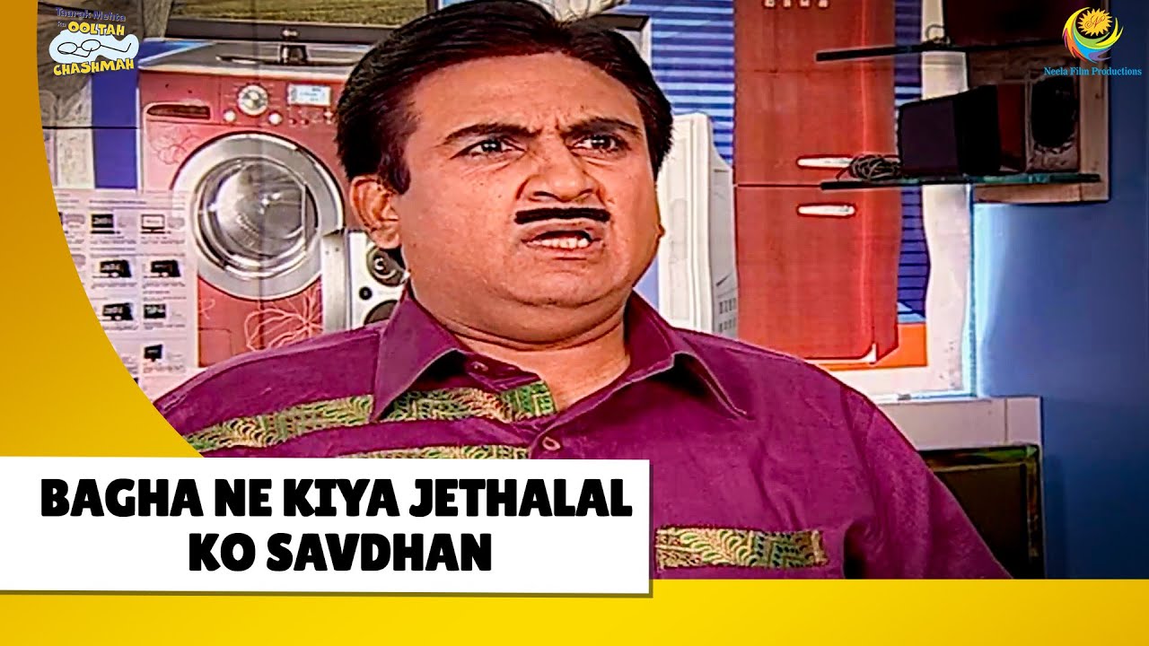 Bagha ne kiya jethalal ko savdhan! | Haste Raho Hasate Raho | Taarak ...