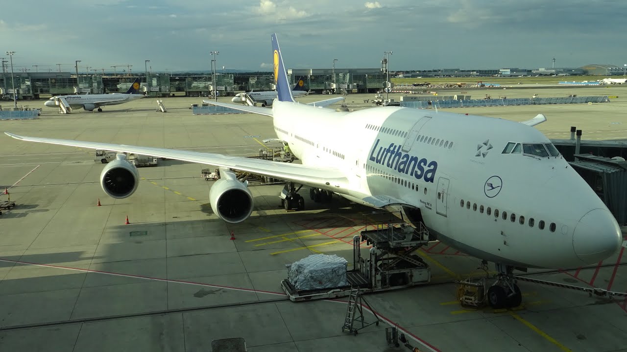 TRIP REPORT | Lufthansa Boeing 747-8 | ECONOMY CLASS | Chicago (ORD ...