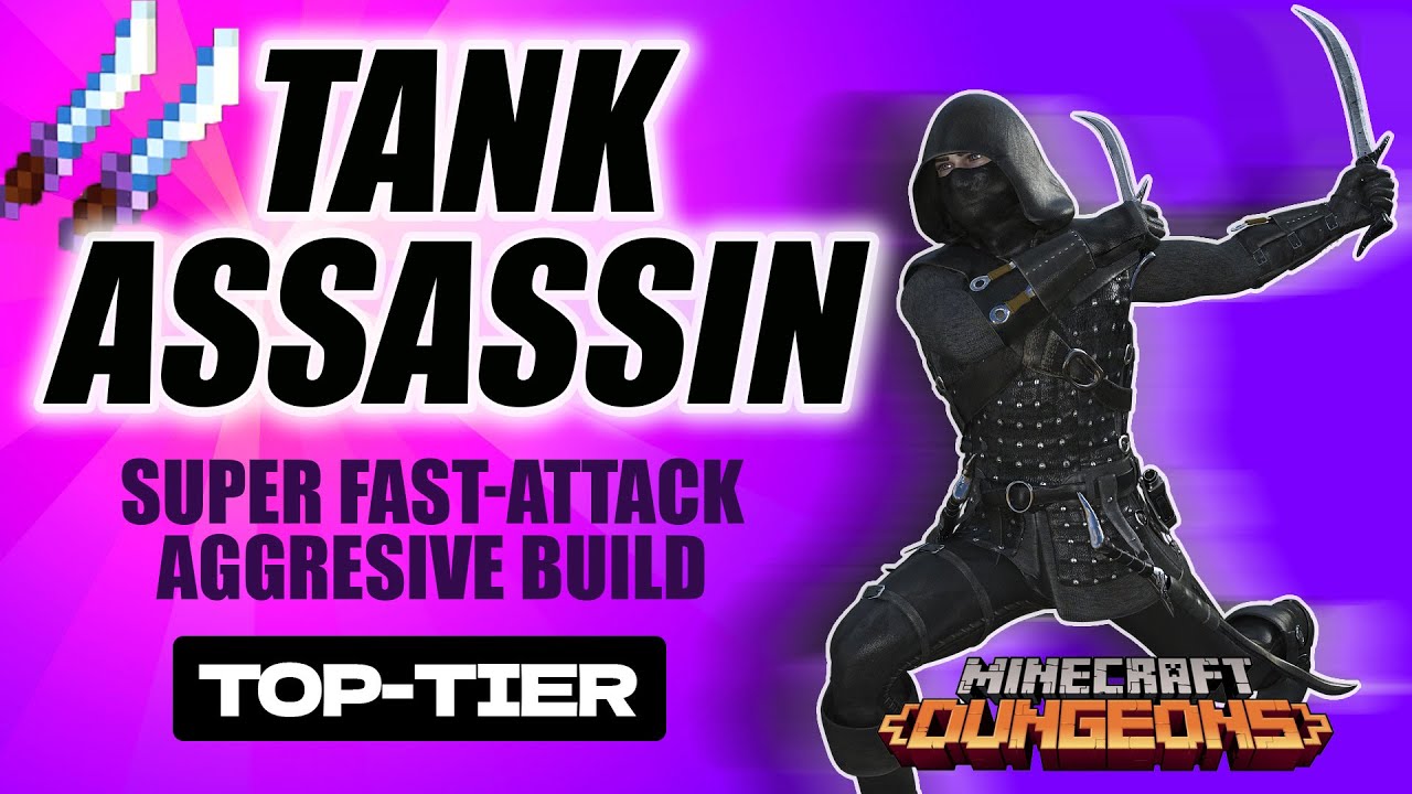 "TANK ASSASSIN" Fangs of Frost OP Tank Build Guide for Minecraft ...