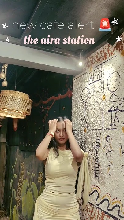 new cafe alert 🚨 ( aira station cafe)🍸 #shyamantikasarma #foodvlog #airastation #minivlog - YouTube