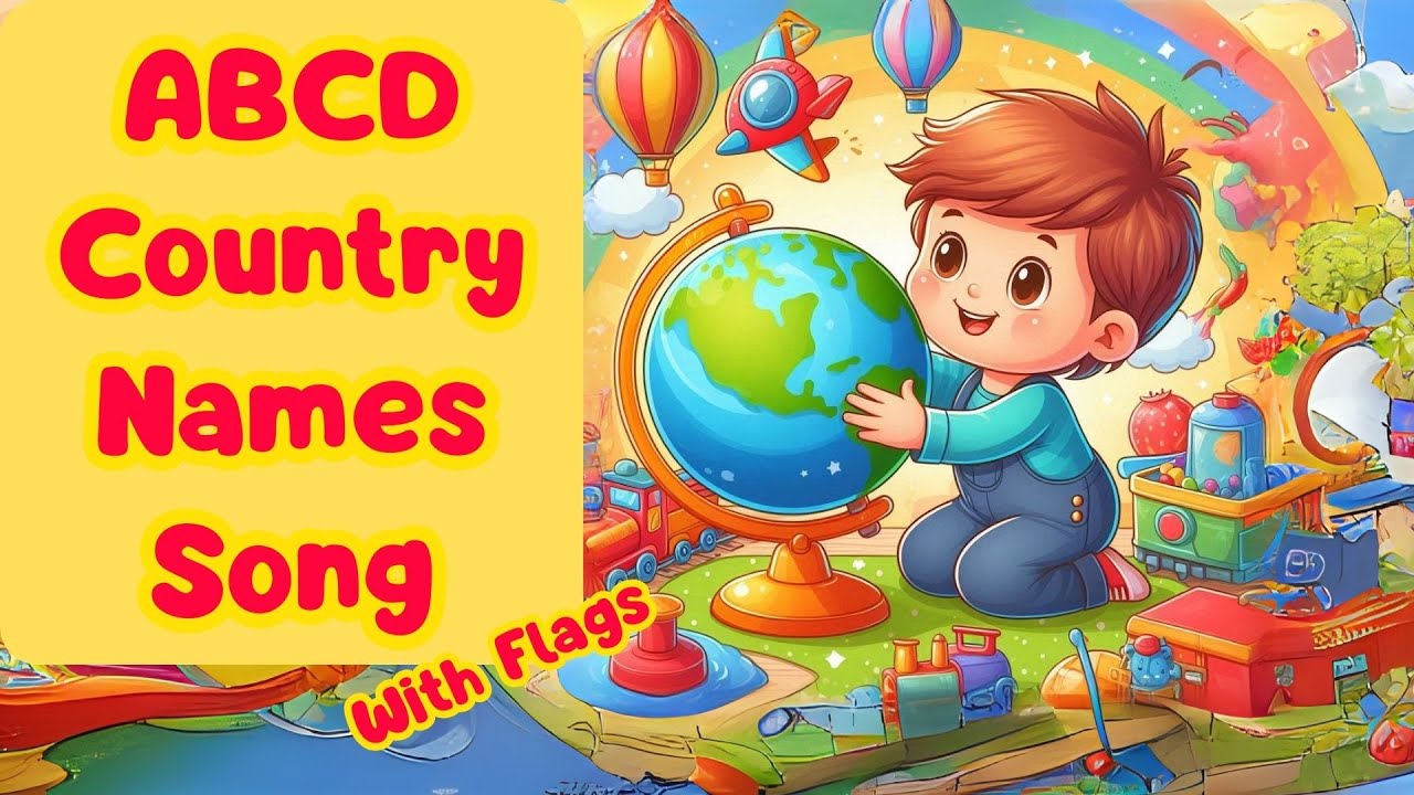 ABCD, Countries & Flags – Learn the Alphabet and Country names Through ...