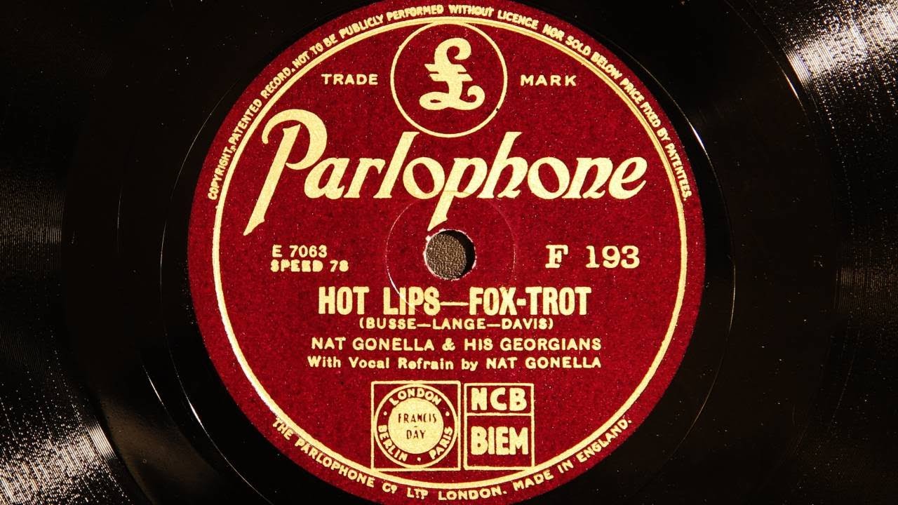 Nat Gonella and His Georgians - Hot Lips (1935) - YouTube
