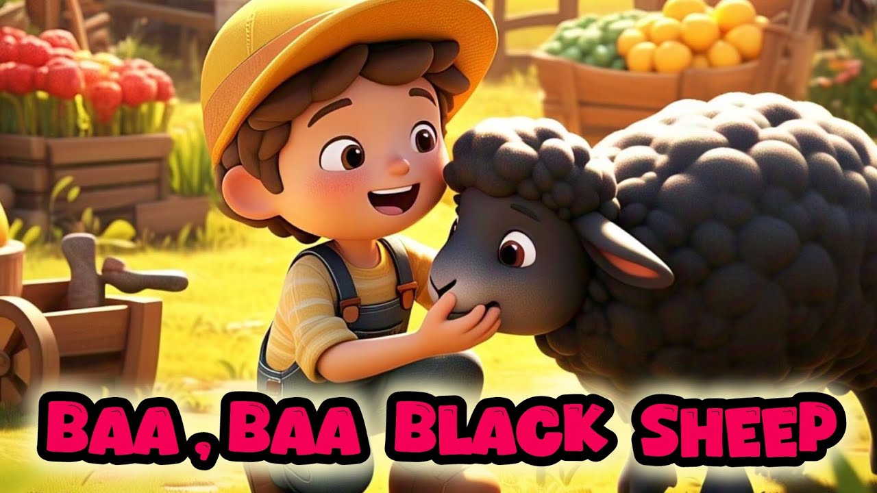 Baa Baa black sheep 🐑|| baby song black sheep || sheep song & kid ...