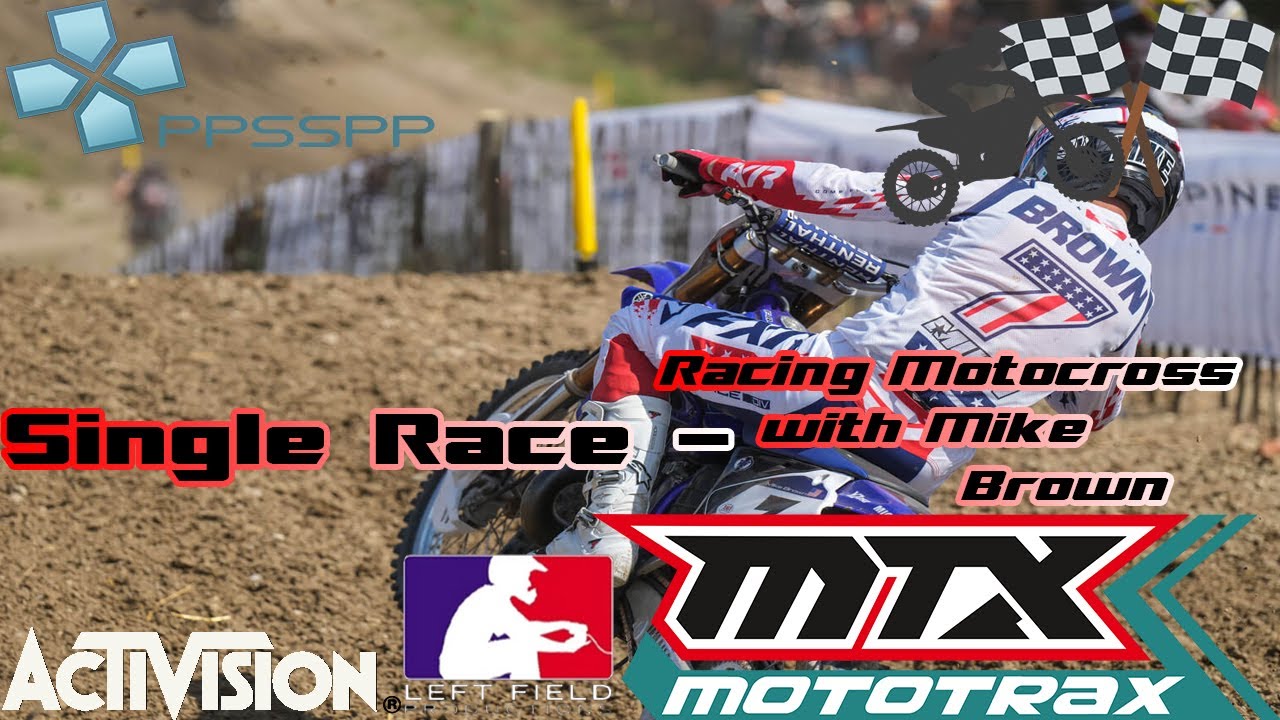 MTX Mototrax (PSP) - Exhibition - Single Race - Racing on Motocross ...