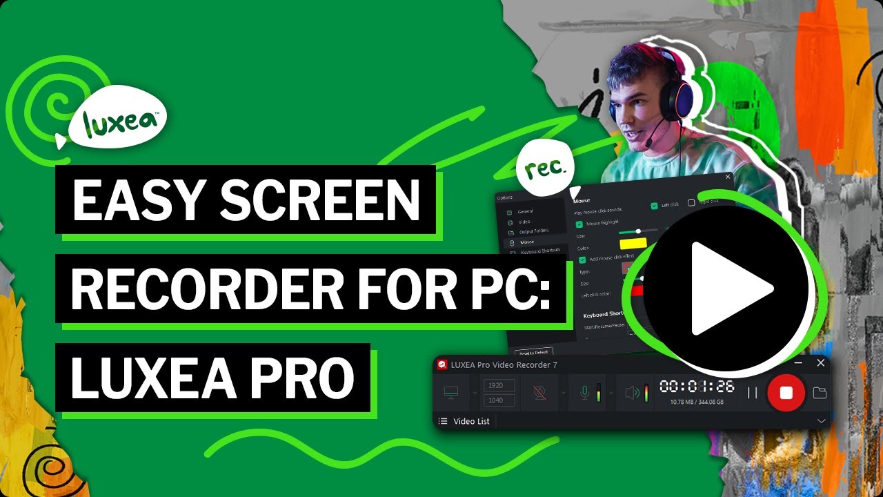 LUXEA Pro Video Editor 7 - Video Recorder - YouTube