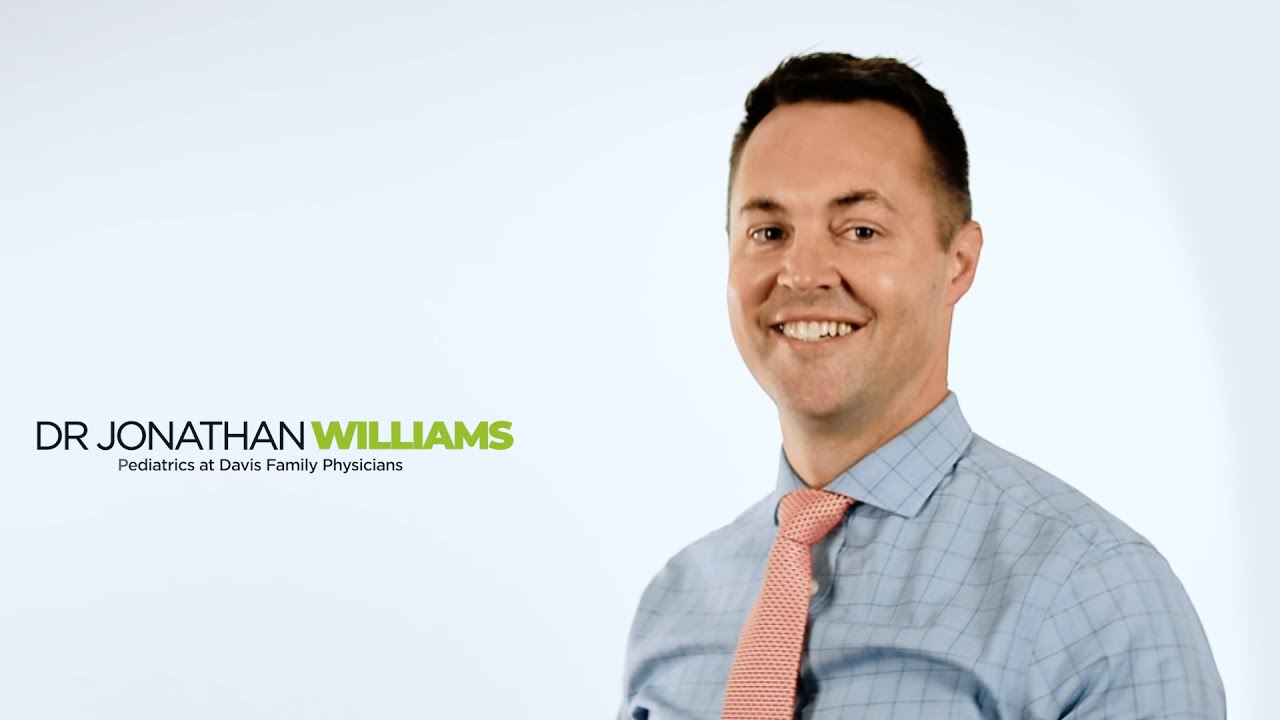 Welcome Pediatrician Jonathan Williams | Practicing in Layton Utah ...