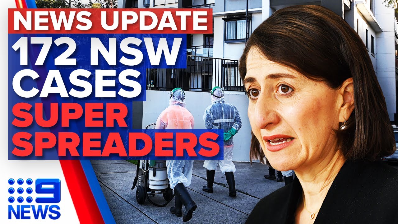 NSW records 172 COVID-19 infections, new cases linked to super-spreader ...