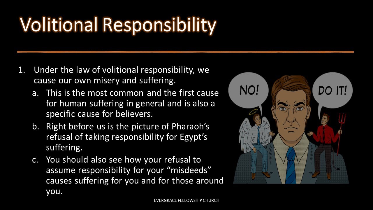 2023.05.14 Volitional Responsibility: The Doctrine of Volition - YouTube
