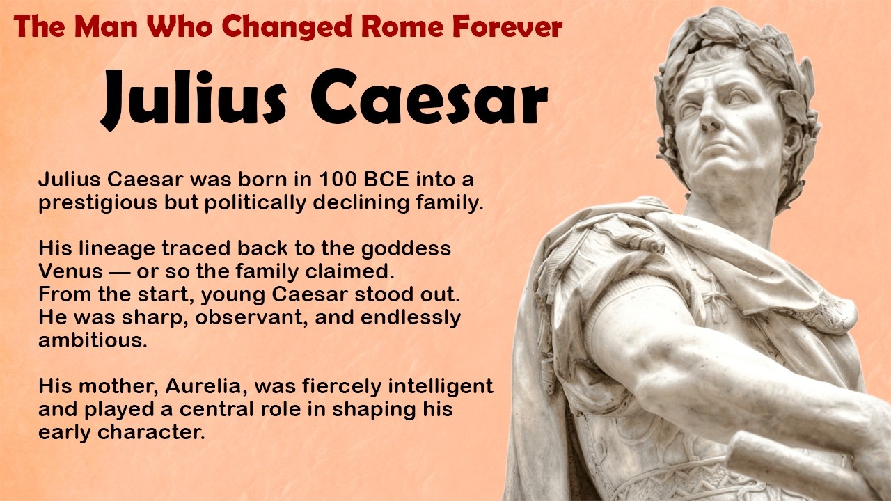 Practice Your Listening with Julius Caesar - The Epic Rise and Fall ...
