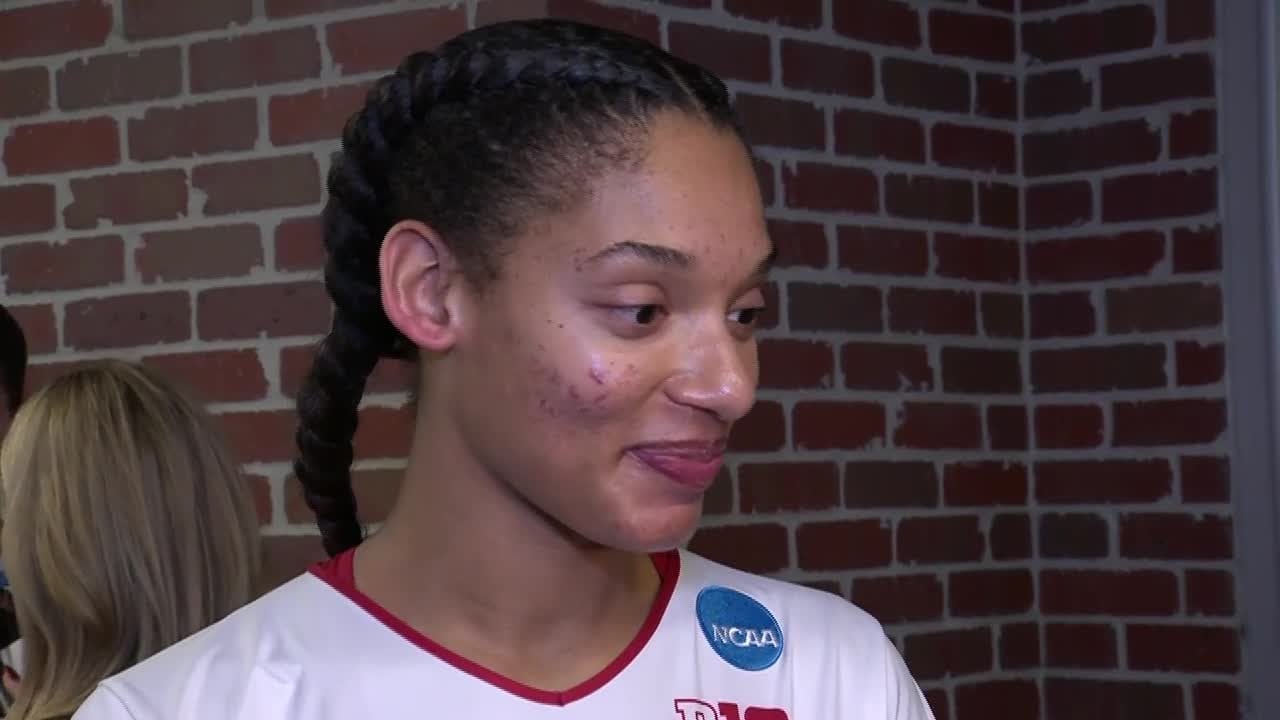 Outside Hitter Taylor Landfair talks about Huskers' victory over ...