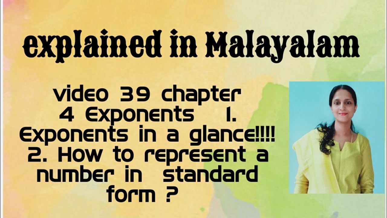 Exponents At A Glance How To Convert A Number Into Standard Form Exponents At A Glance How To Convert A Number Into Standard Form