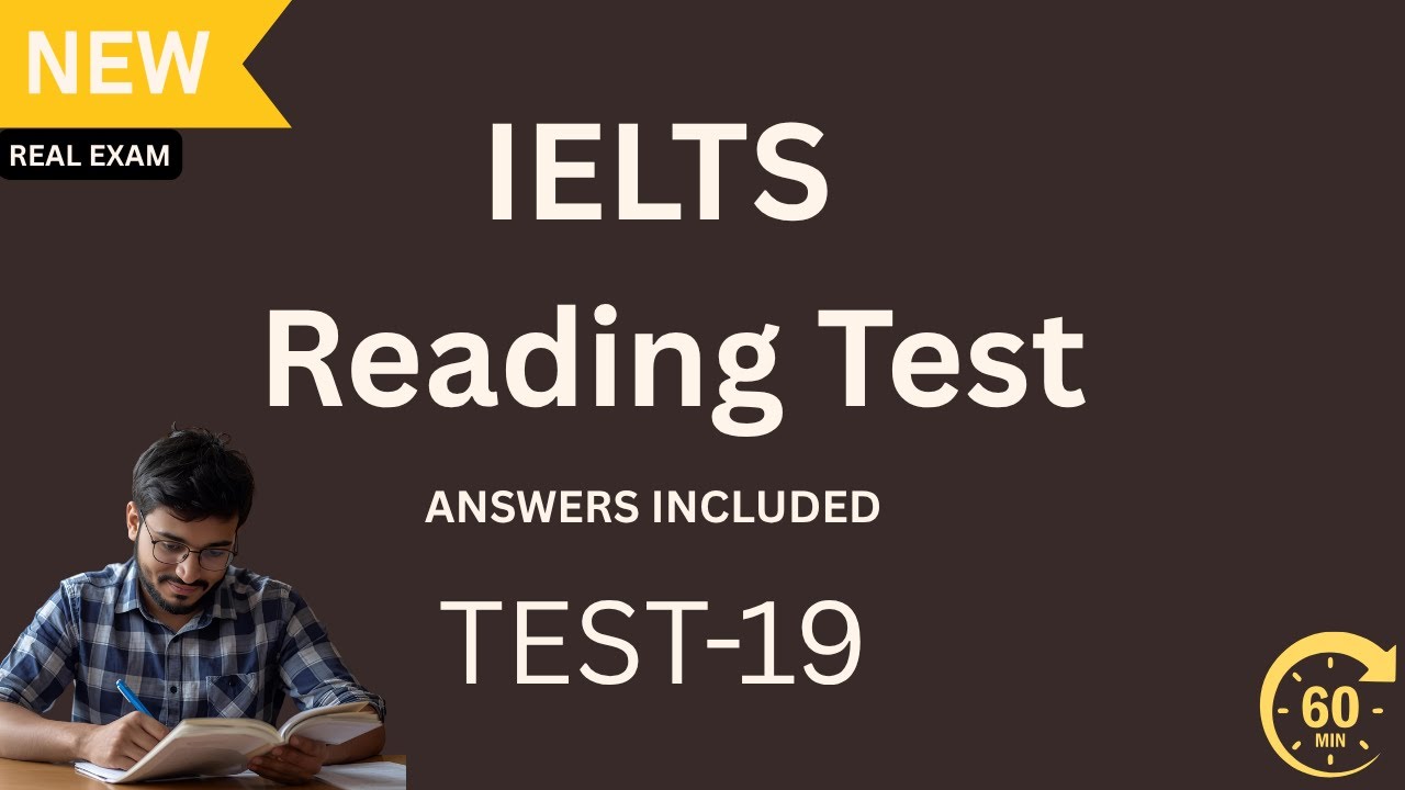 IELTS Reading Test 2025: Full Academic Mock Practice | Test-19 - YouTube