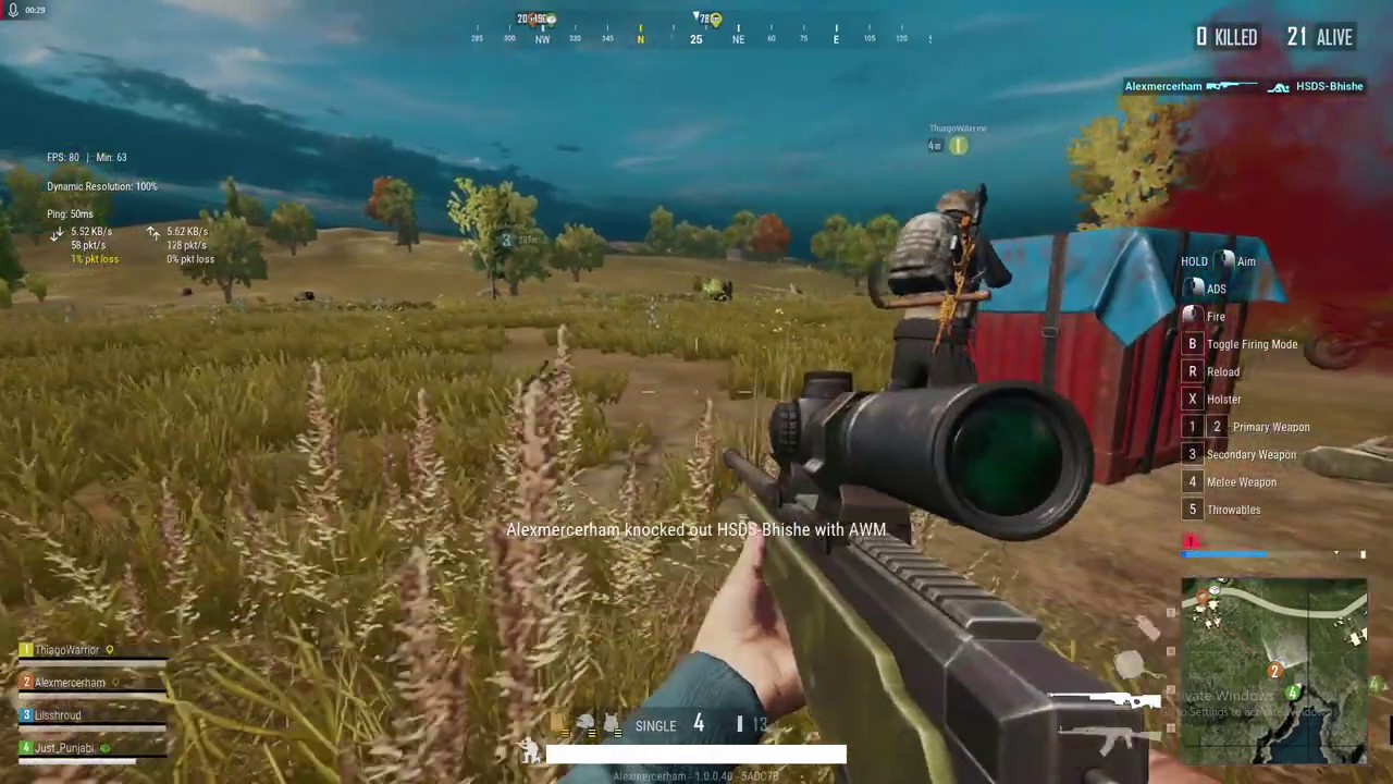 Sniper Montage | Scope | Bullet Drop | M24 | Kar98k | AWM | Pubg Pc ...