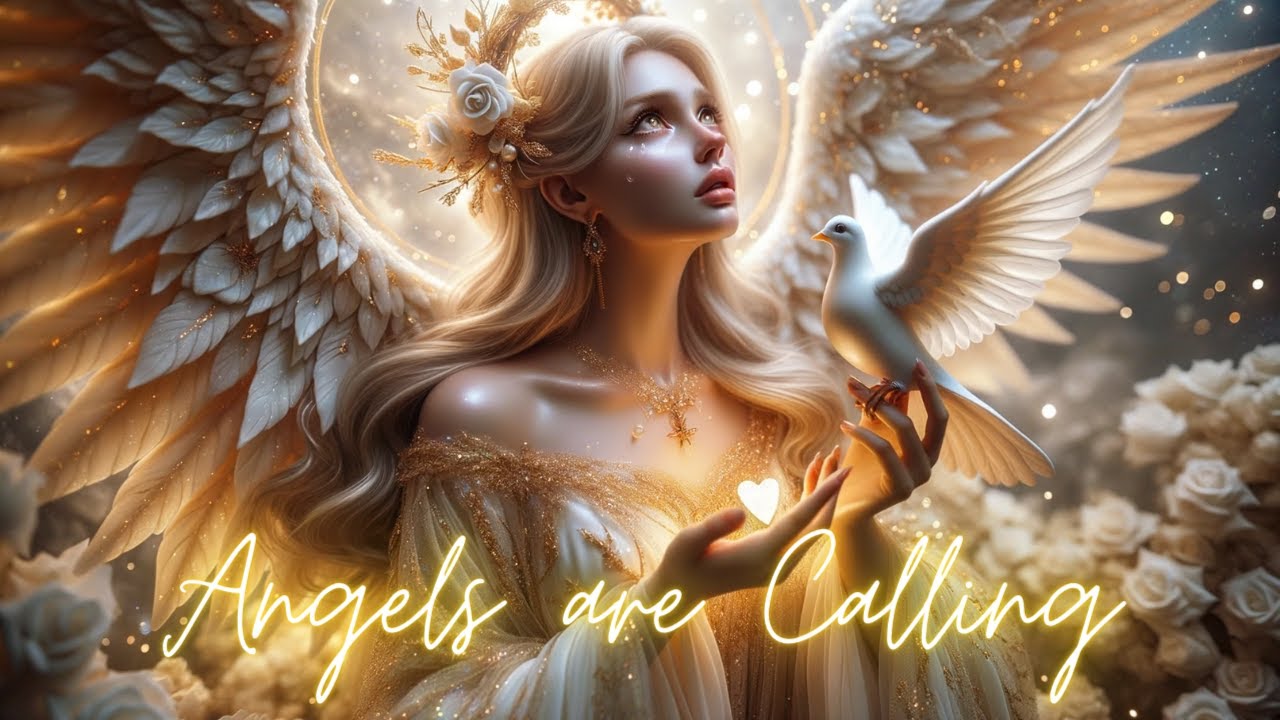 Angels Are Calling ★ Angelic Ambient Music ★ 4K UHD #music #angels # ...
