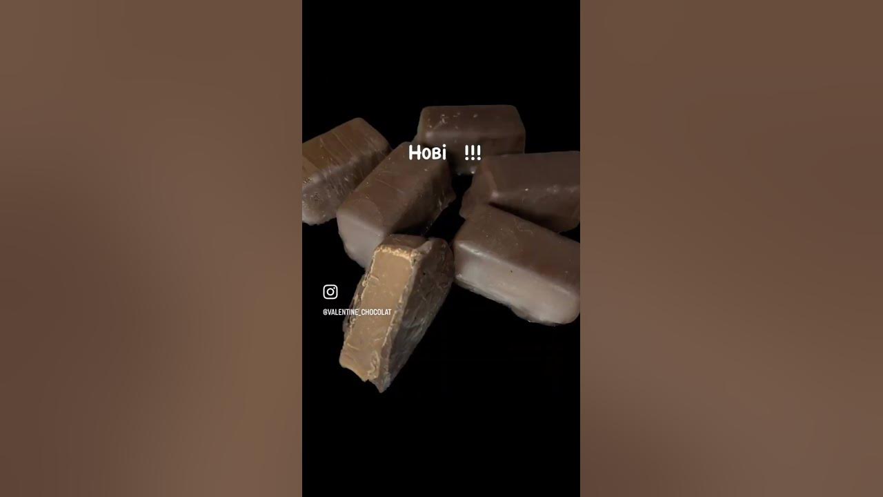 Chocolate цукерки чорний шоколад з вершковою начинкою крем брюле з
