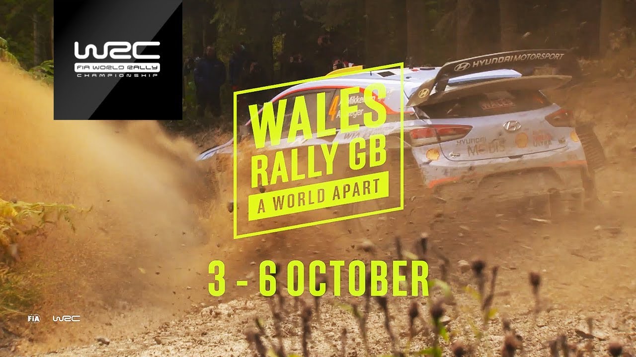 WRC - Wales Rally GB 2019: TEASER - YouTube