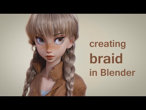Creating Braid in Blender