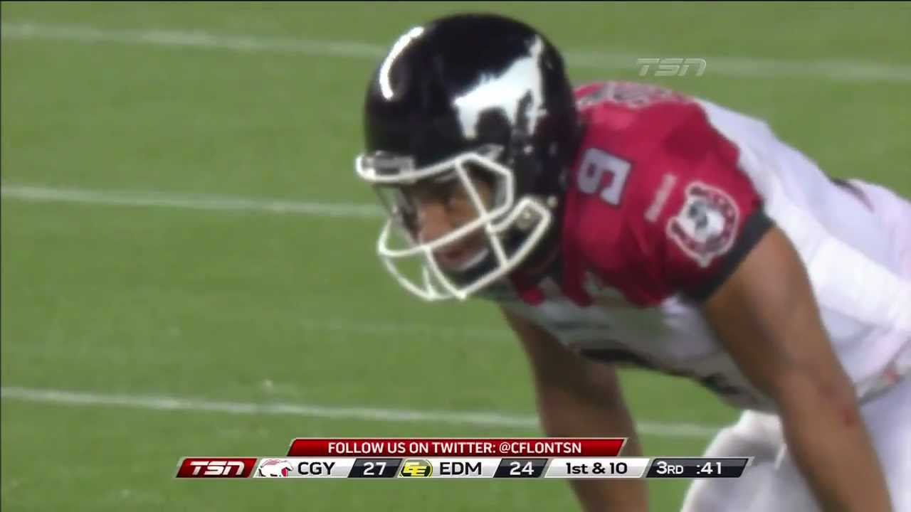 CFL Jon Cornish Sets Canadian Rushing Record - November 2, 2012 - YouTube