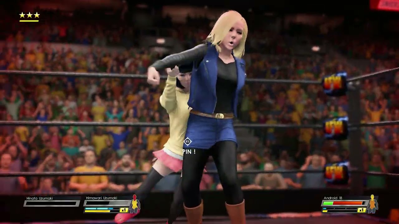 Android 18 VS Himawari Uzumaki | WWE 2K22 | ANIME | Dragon Ball Z VS ...