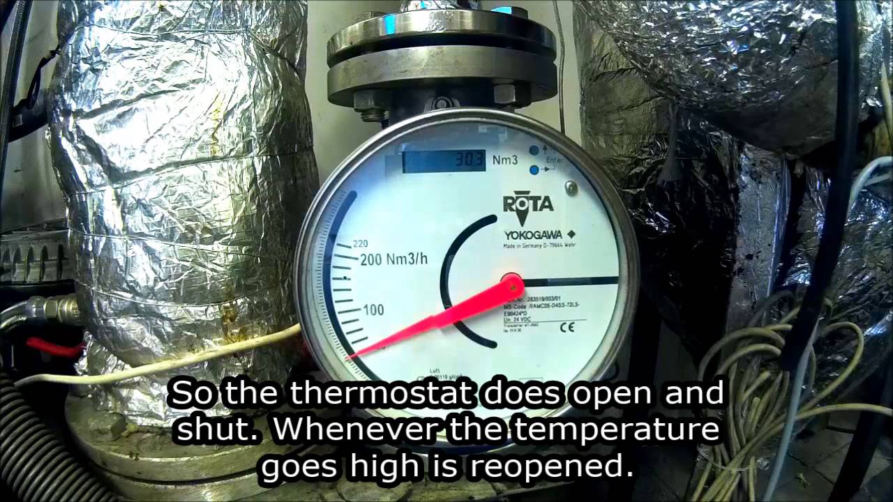 wood gas flow measuring - DriZzleR gasifier - YouTube