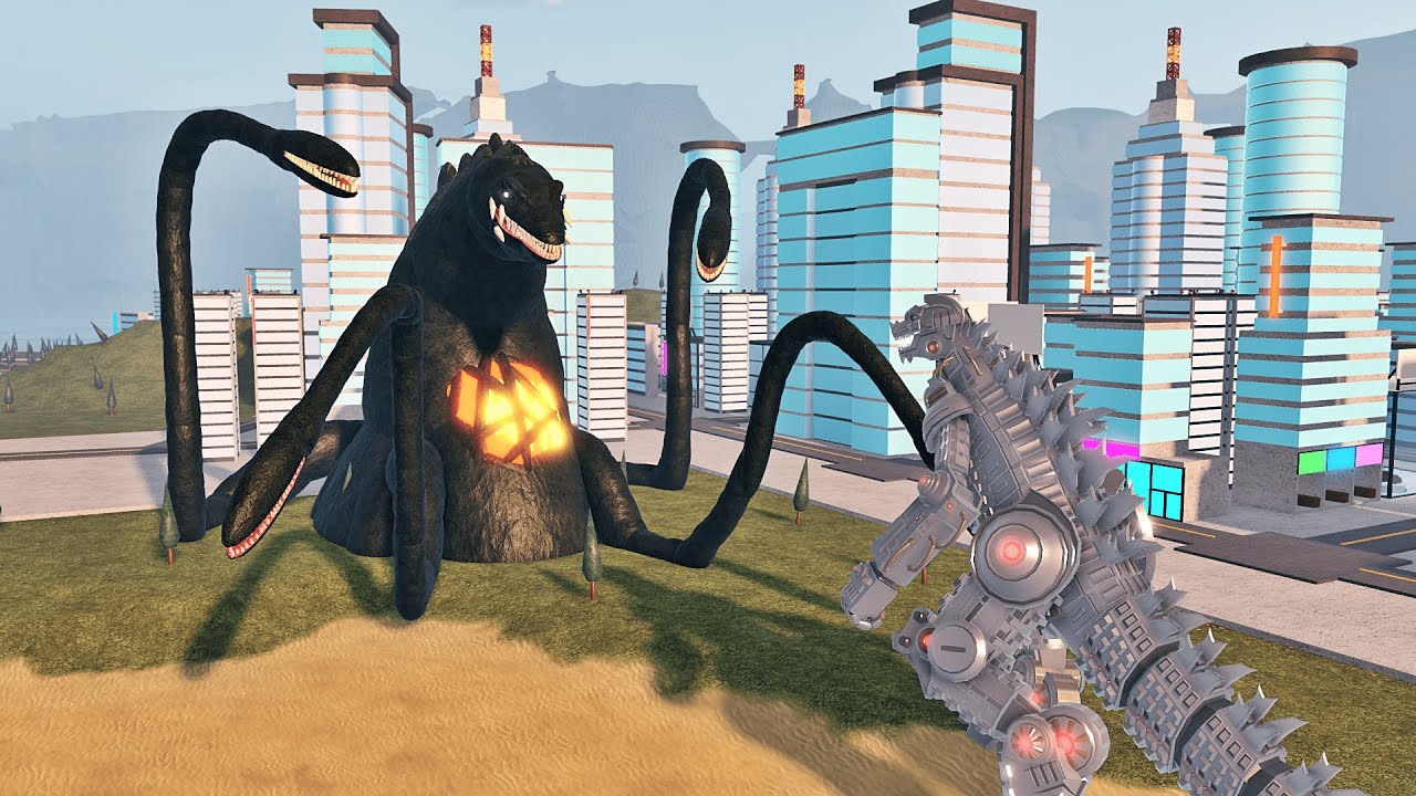 Biollante vs Rpo Mechagodzilla Battle Kaiju Universe - YouTube