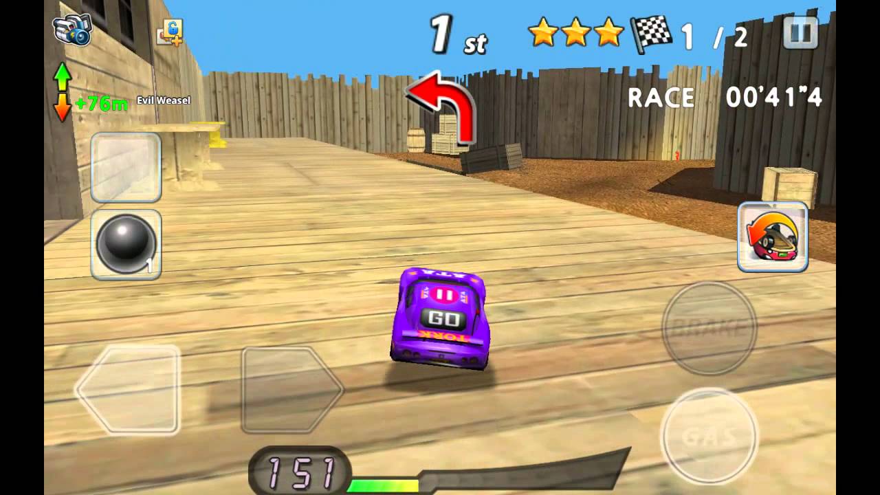 Re-volt 2: Multiplayer Stage 241 Reverse (Hard) 3 Stars - YouTube