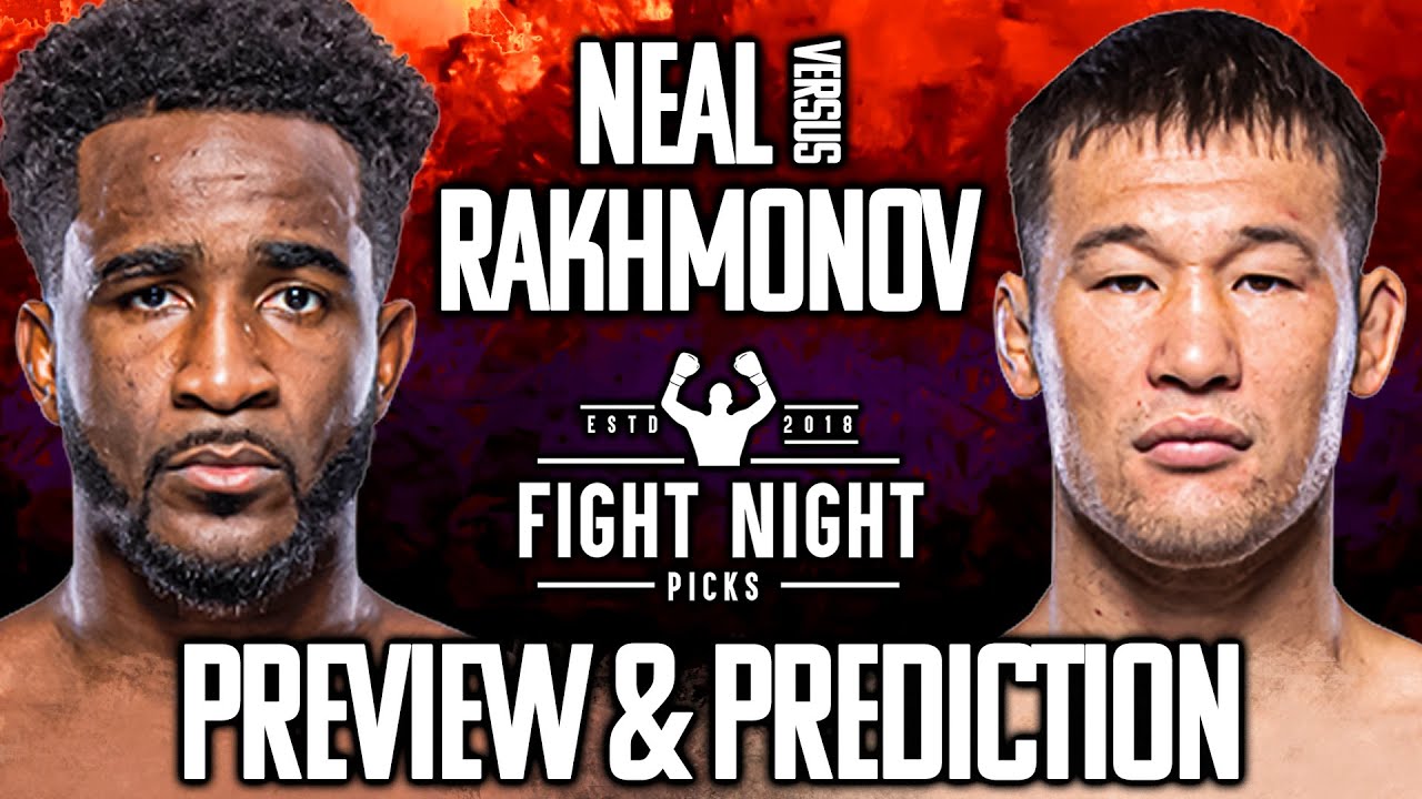 UFC 285: Geoff Neal vs. Shavkat Rakhmonov Preview & Prediction - YouTube