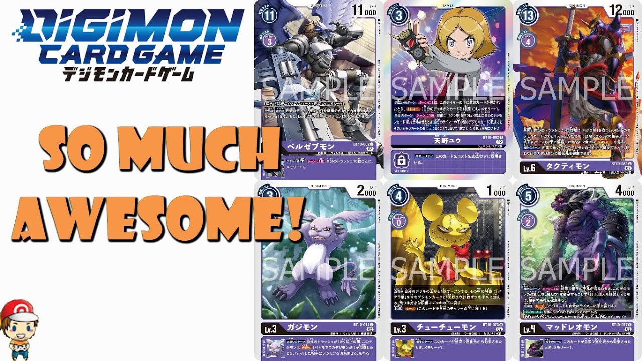 Bagra Army Looks Goooood! MANY Great Purple Digimon Revealed! (Digimon ...
