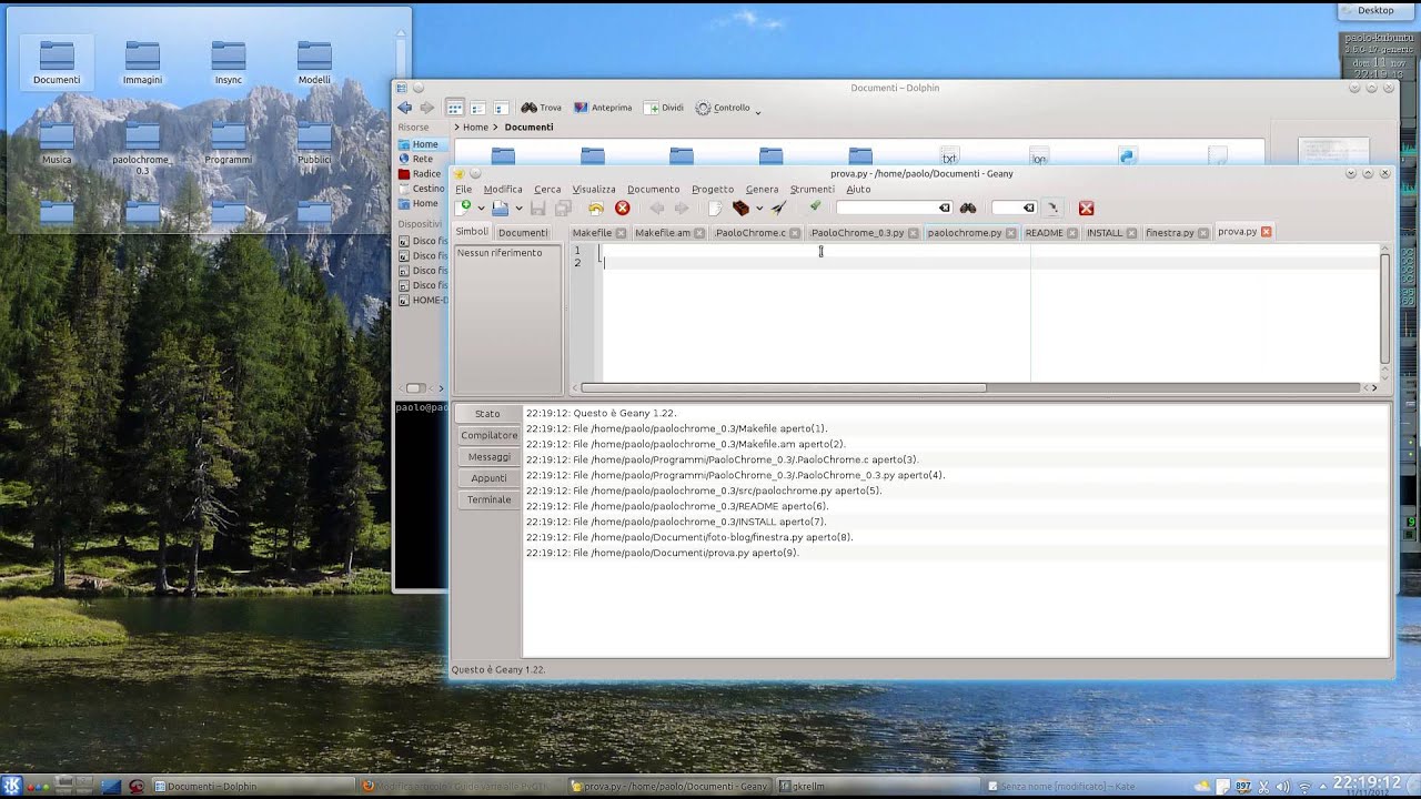 Tutorial 1 - Creare una semplice finestra con le PyGTK - YouTube