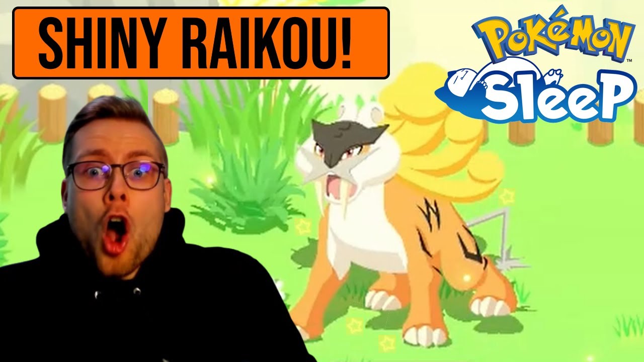 How I Found A 1st Encounter SHINY RAIKOU in Pokémon Sleep! - YouTube
