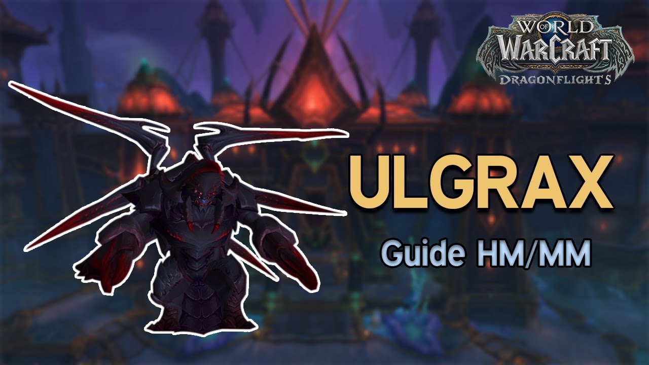 Ulgrax le dévoreur - guide HM / MM - Palais des nérubars - YouTube