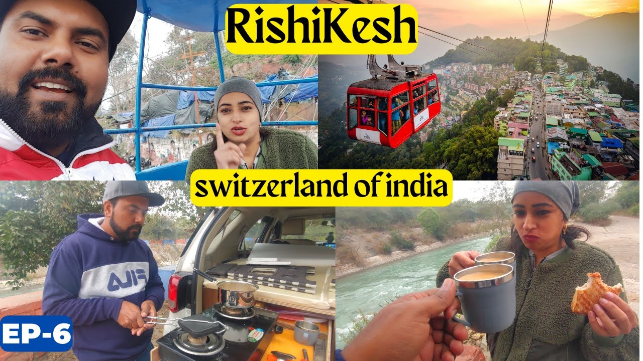 Rishikesh Tour | EP-6 Camping in Uttarakhand | ropeway of mansadevi ...