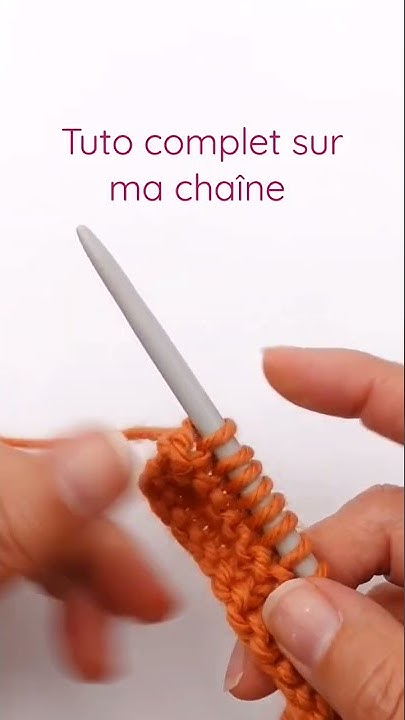 comment monter des mailles en fin de rang ? tuto tricot montage - YouTube