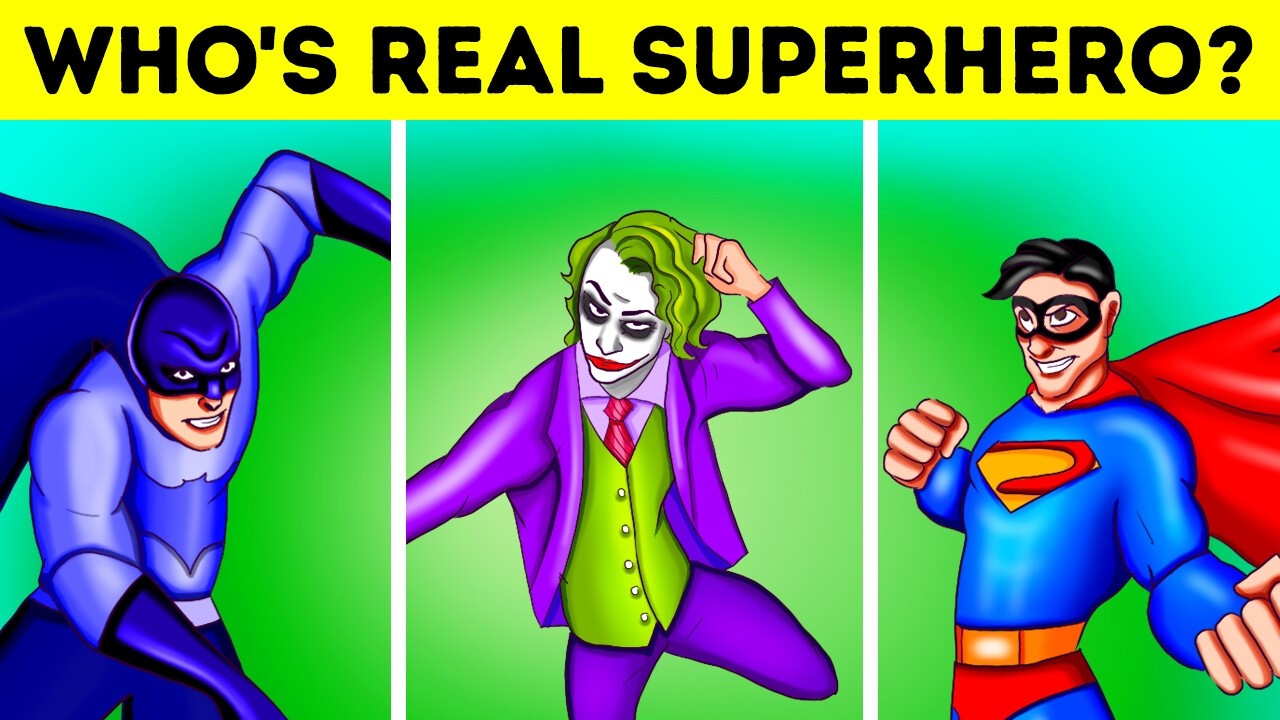 🧠Test Your Genius Level IQ with These Mind-Blowing Superhero Knowledge ...