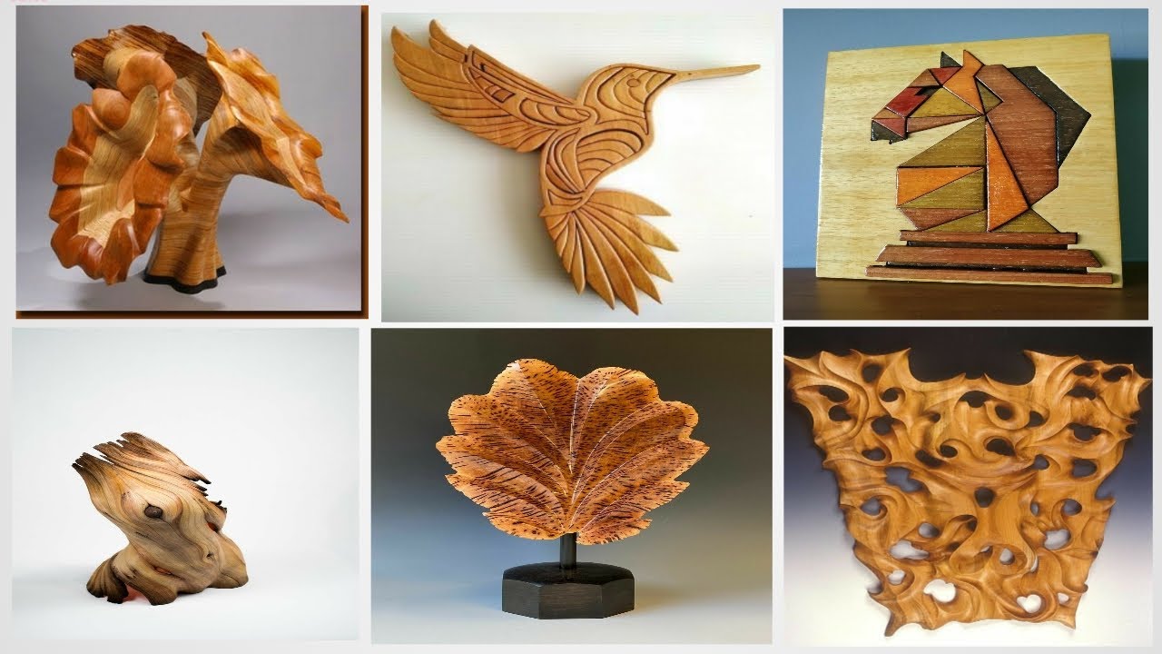 Unique Wooden Arts#mew_tube_decoration - YouTube