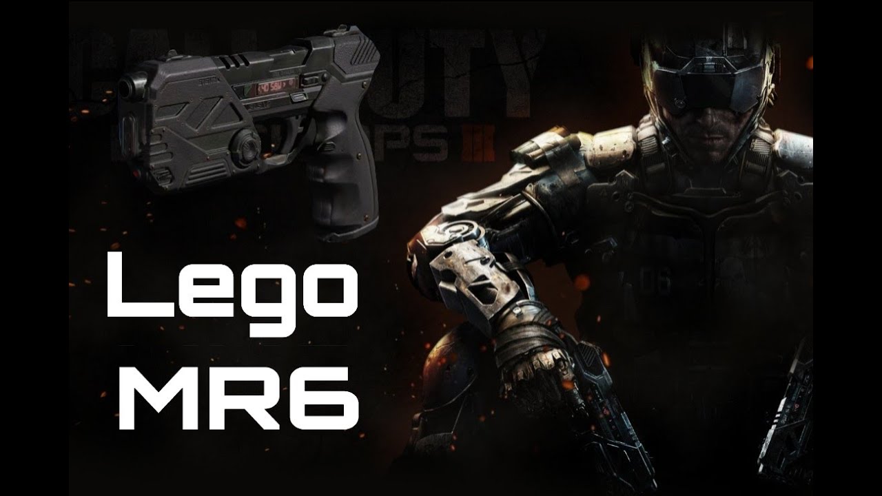 Lego MR6 Pistol - YouTube