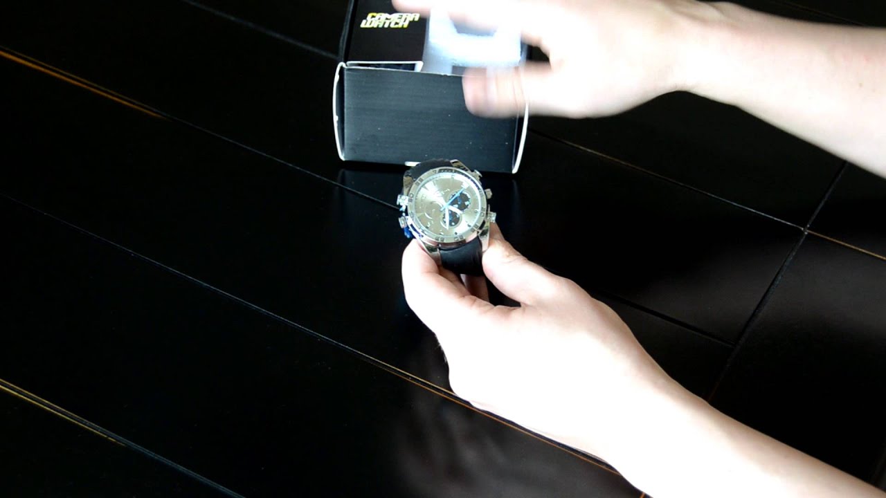 1080P HD IR Night Vision Hidden Watch Camera - YouTube