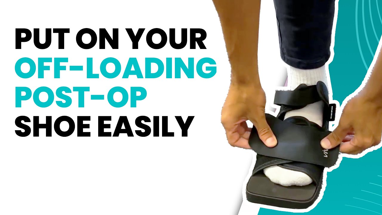 🦶 Mastering the Offloading Post-Op Shoe: Easy Fitting Guide! 👟 - YouTube