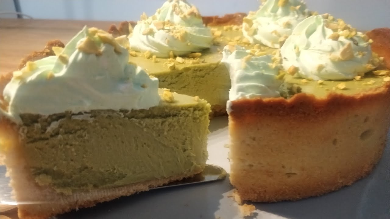 Cheesecake cu fistic💚Pistachio Cheesecake 💚 - YouTube