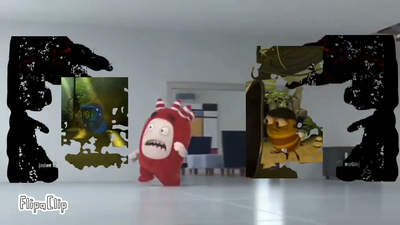 oddbods and bee memes learning with pibby fnf - YouTube