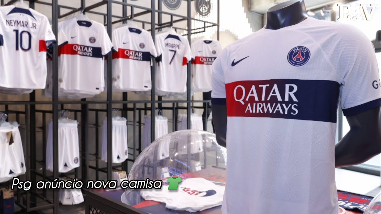 🚨 Psg anúncio Nova Camisa, Número 8 da lenda do Liverpool, k.mbappe ...