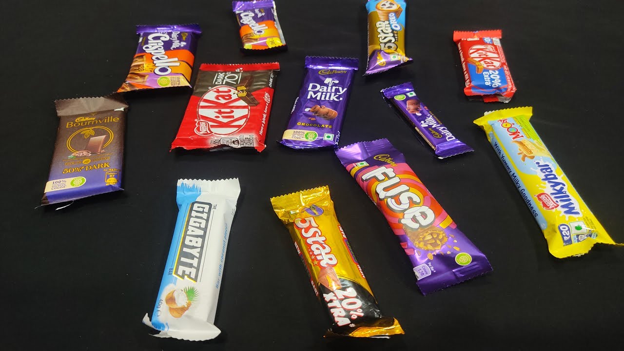 Cadbury Dairy Milk Vs Crispello Vs Gigabyte Chocolate Unpacking (ASMR ...