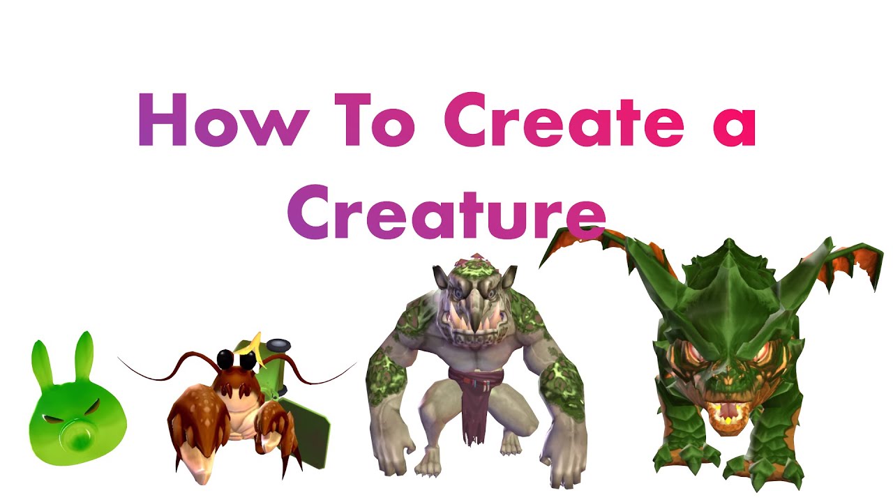 How to Kluest - How to Create a Creature - YouTube