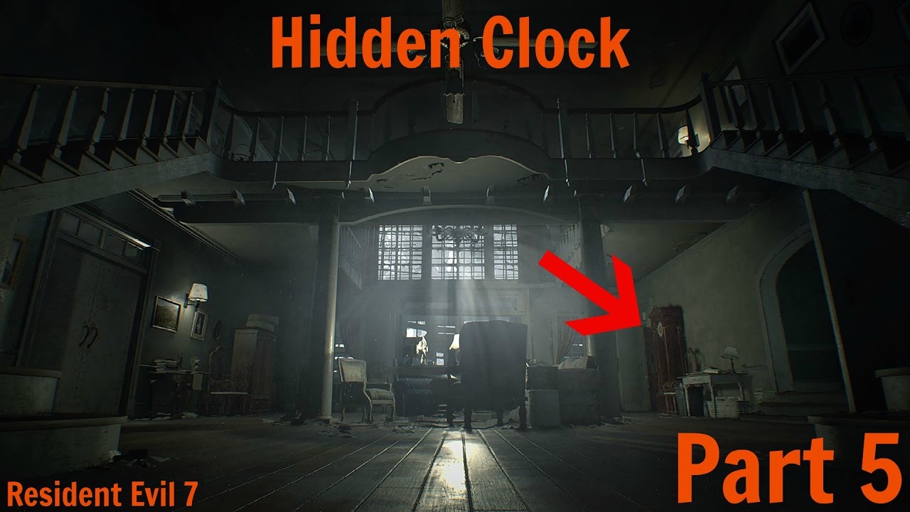 Resident Evil 7: Biohazard Walkthrough Part 5 Hidden Clock! Final Dogs ...