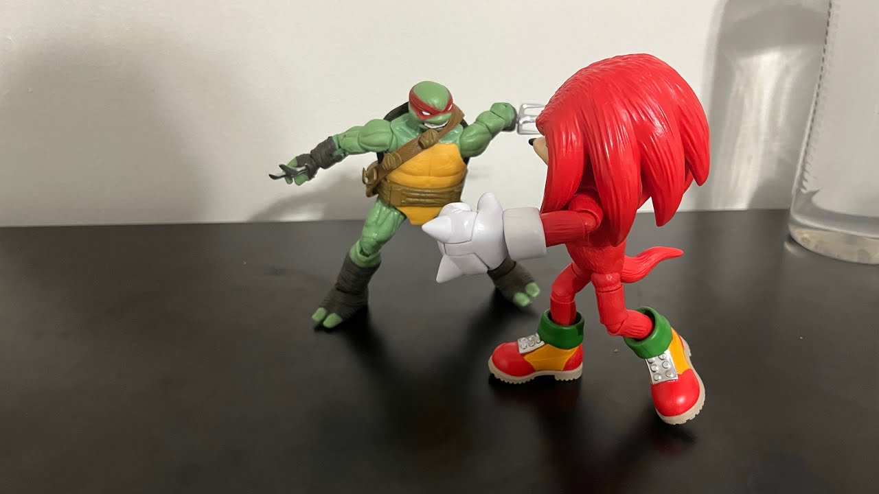 Multiversel wars:S1E1: knuckles vs Raphael - YouTube