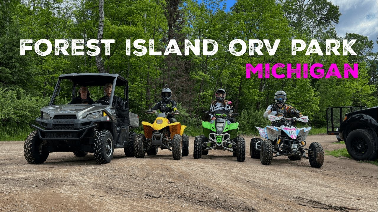 Forest Island ORV Park, Michigan - June 2024 - YouTube