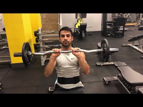 Skull Crusher yada Z-Bar Triceps Ext. Egzersizi Nasıl Yapılır? Dikkat Edilmesi Gerekenler Nelerdir?