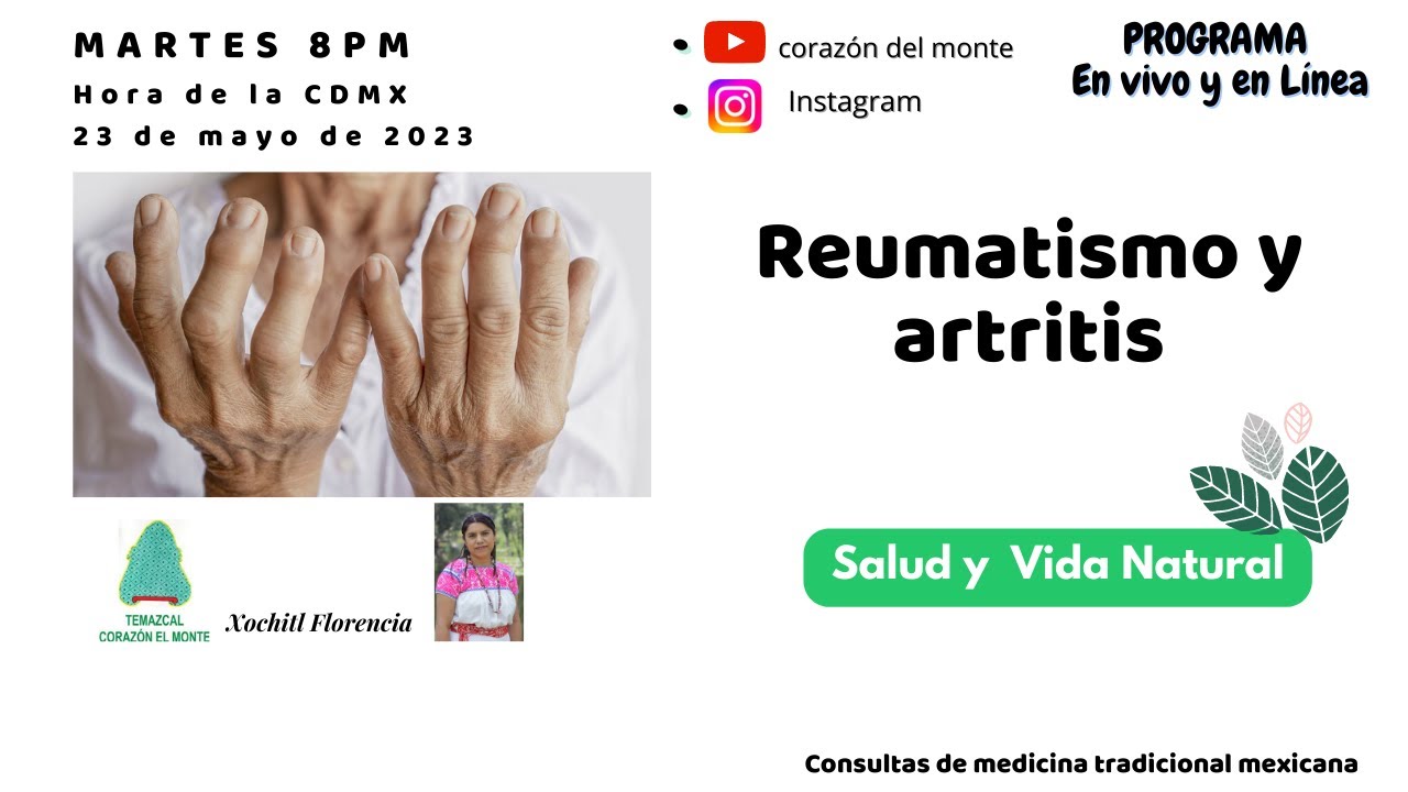 Reumatismo y artritis - YouTube